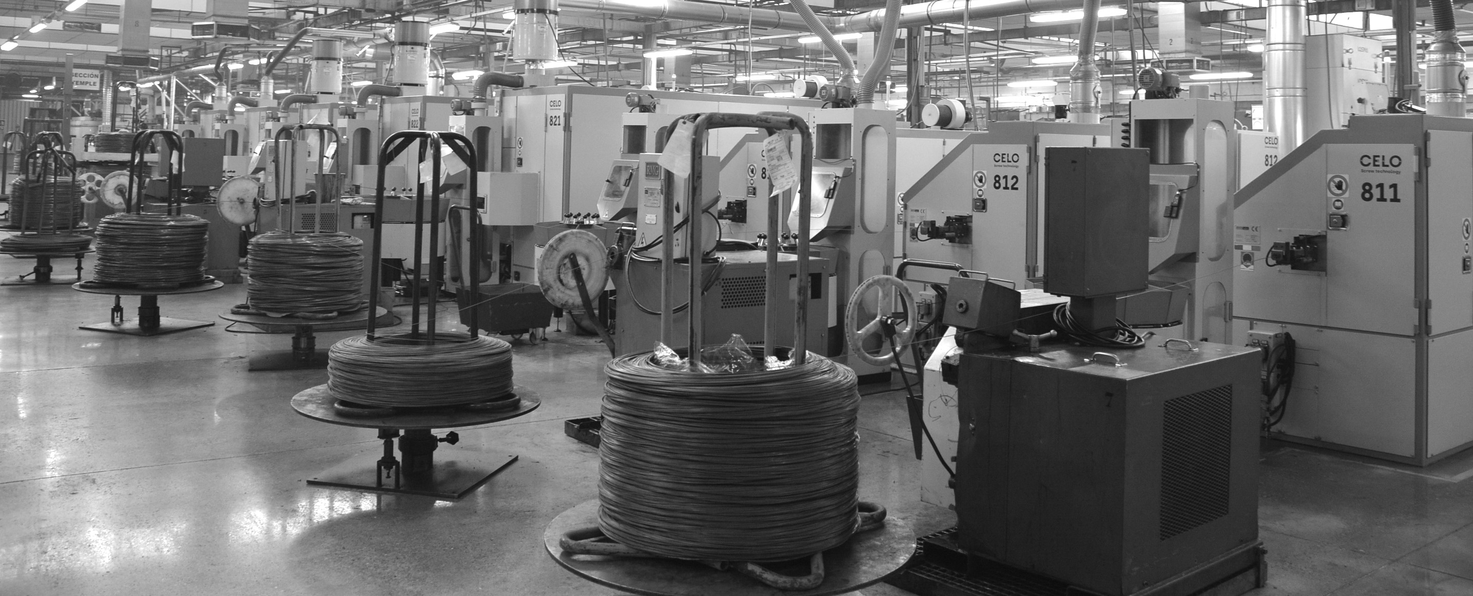 Alambres sin fosfato para la producción de tornillos